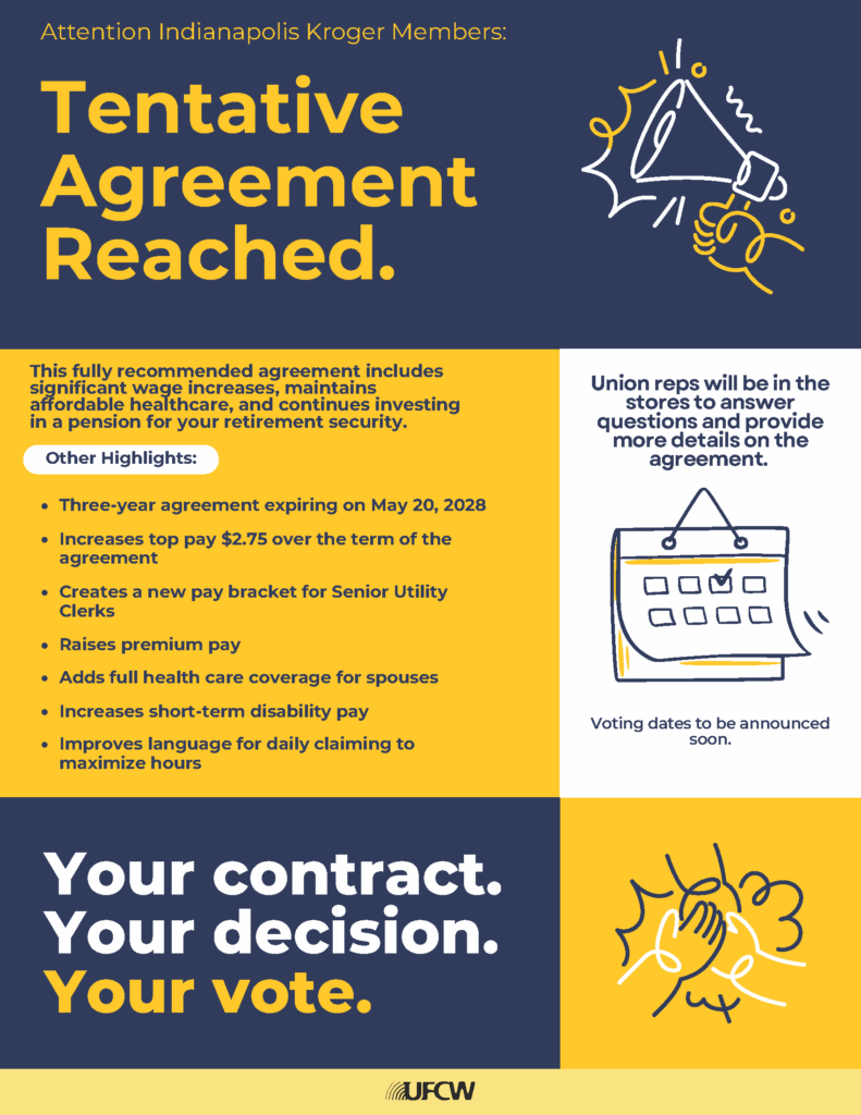 Kroger Indy Tentative Agreement Highlights - UFCW Local 700